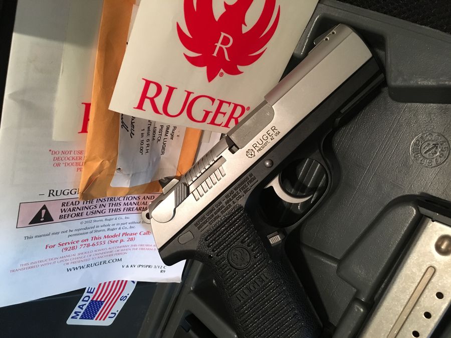 Sturm, Ruger & Co. Ruger P95.. Stainless Steel Slide.....2-15 Capacity ...